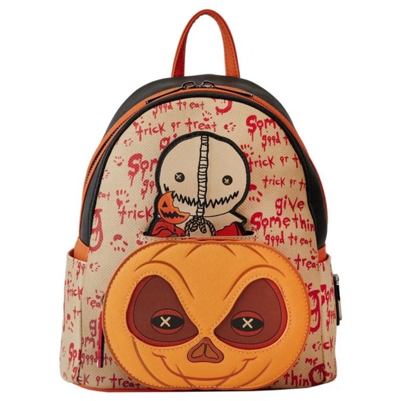 Loungefly | Bags | Loungefly Trick R Treat Sam Pumpkin Cosplay Mini ...